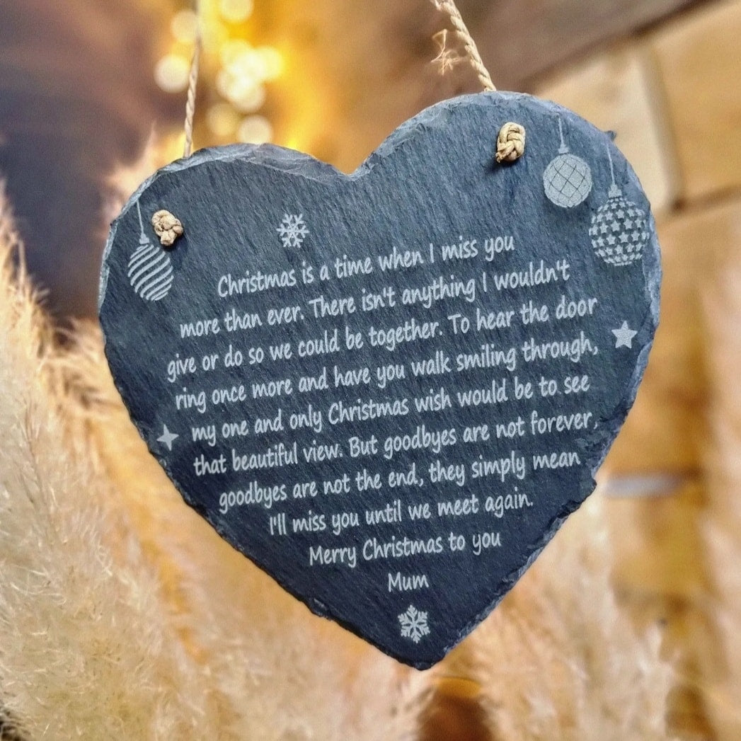 Christmas is a time when I miss you more than ever - Slate Heart – The ...